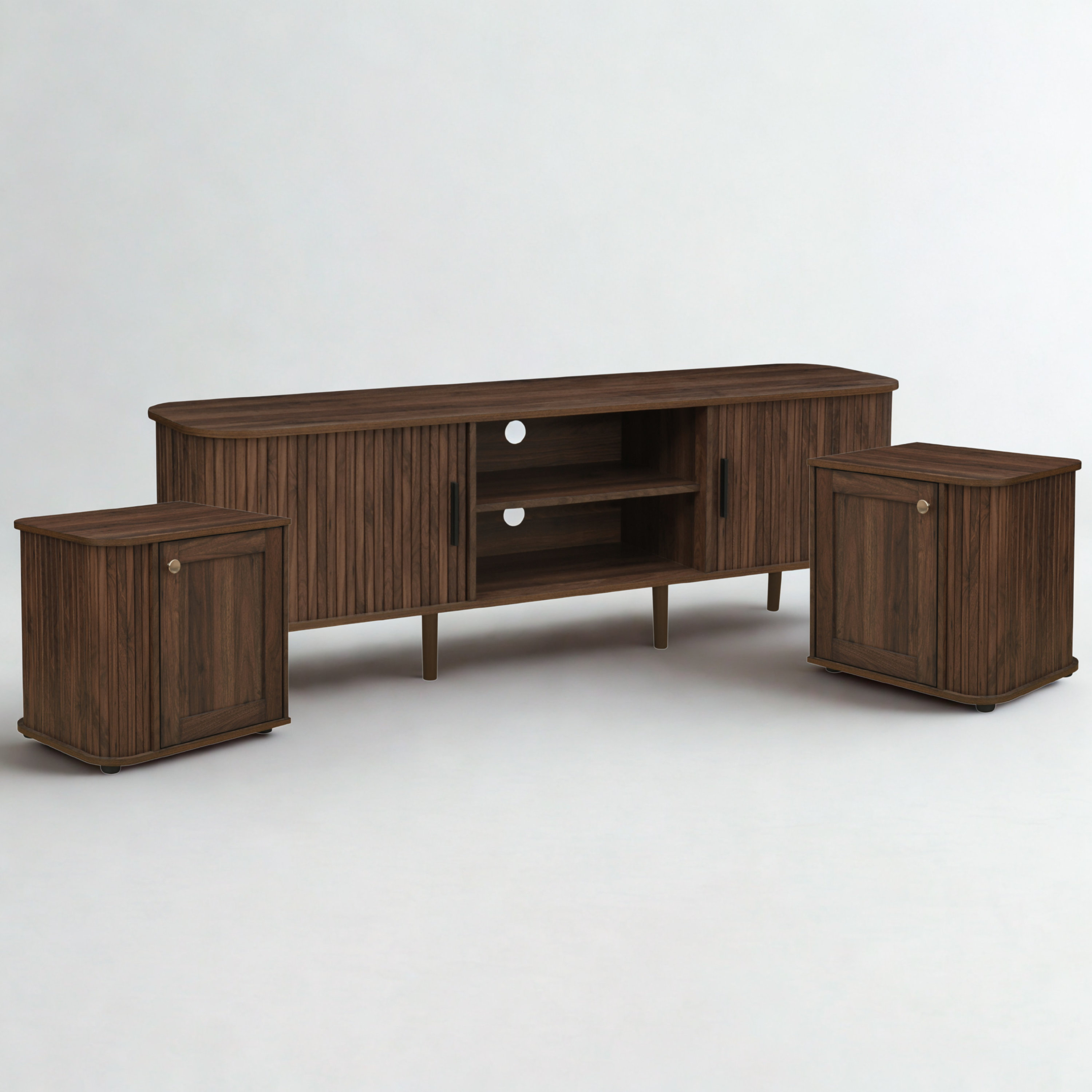 Ebern Designs Winette TV Cabinet, End Table - Wayfair Canada