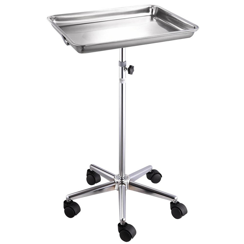 Yescom Rolling Mayo Stand Mobile Stainless Steel Utility Cart | Wayfair