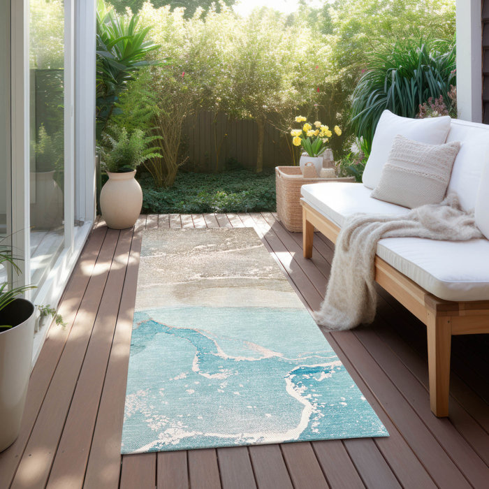 Bungalow Rose Fresquez Abstract Rug & Reviews | Wayfair