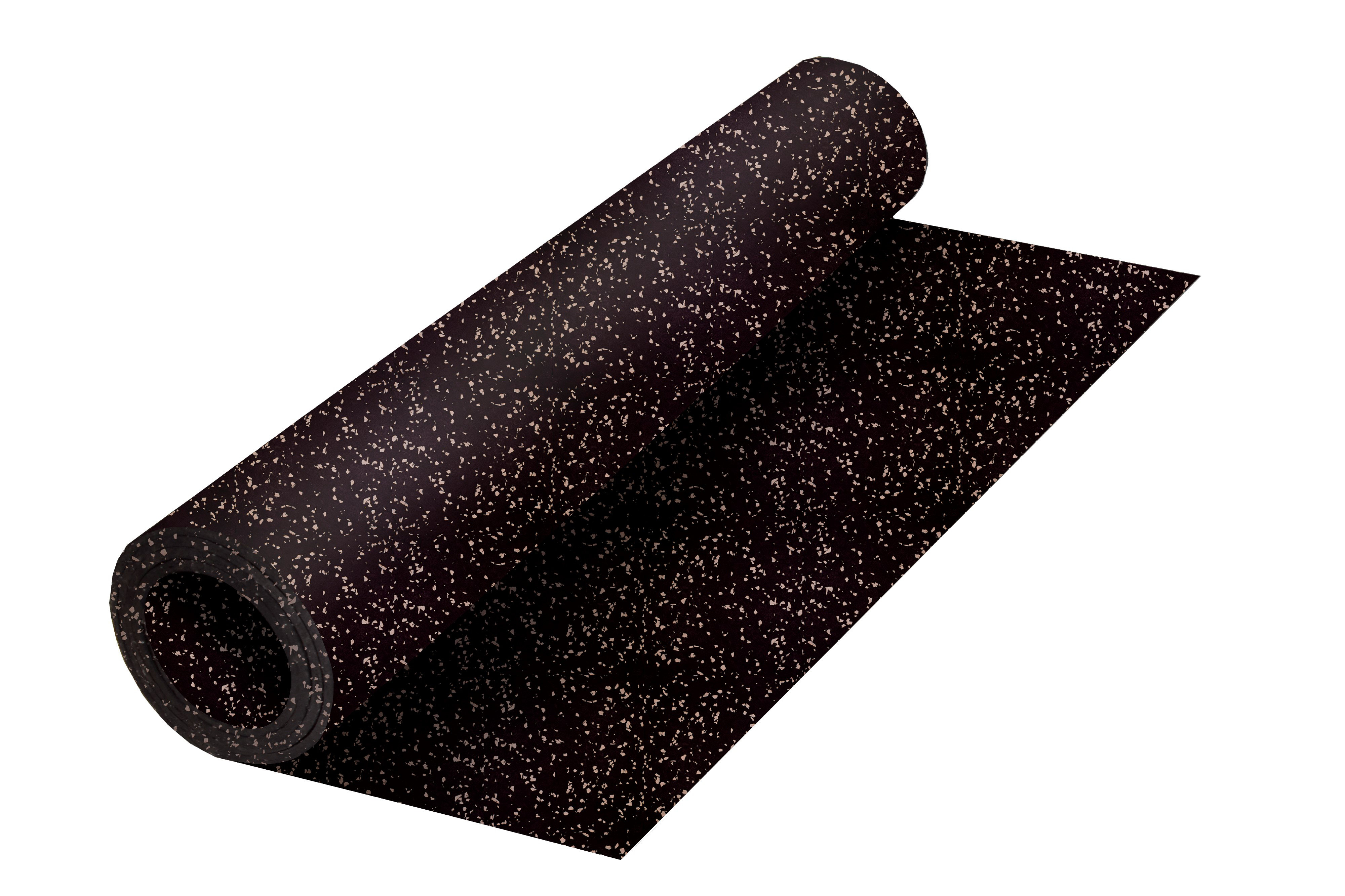 Genaflex Rubber Gym Flooring Roll, 8mm Thick - 4' x 20' | Wayfair
