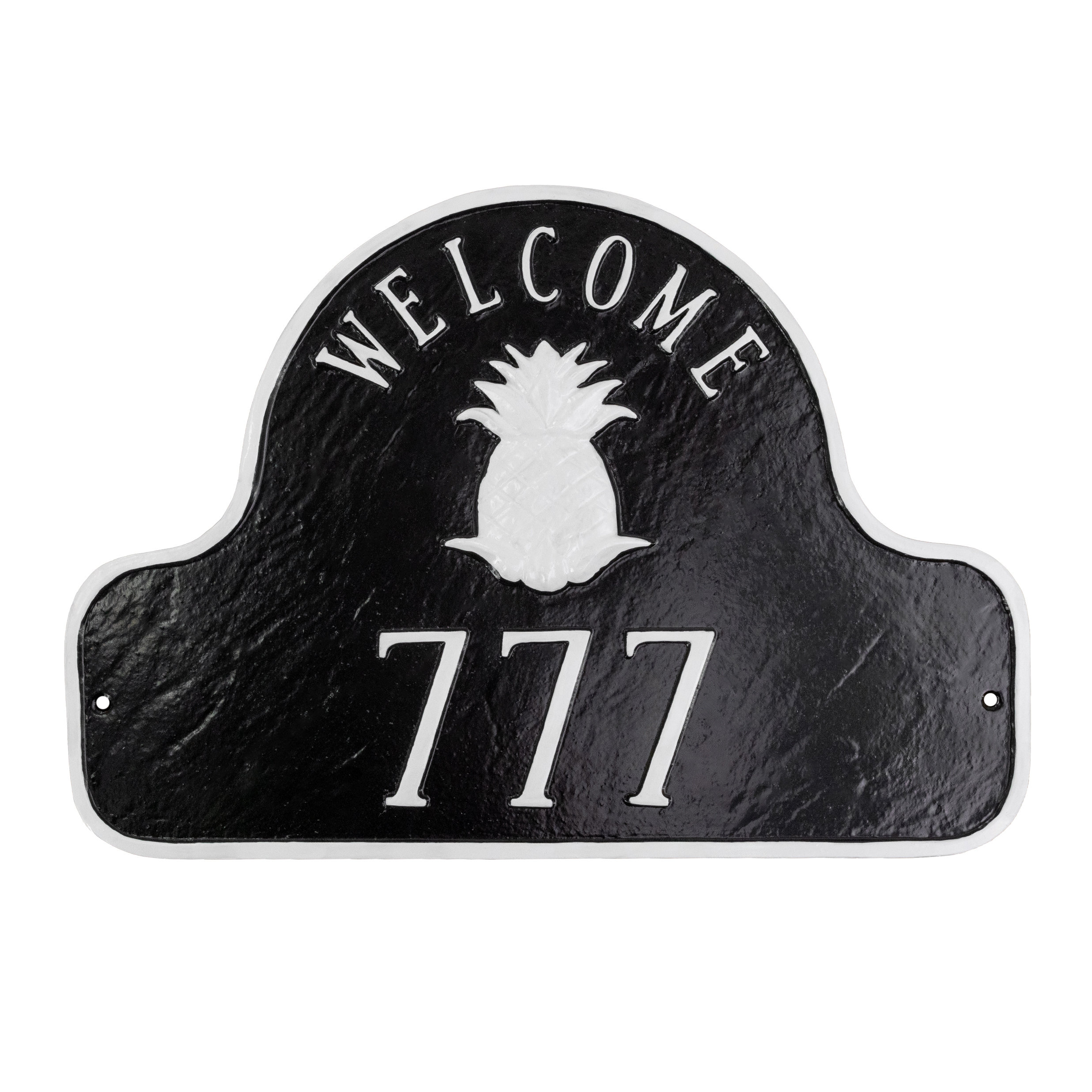 Montague Metal Products Inc. 2-Line Wall Address Plaque & Reviews ...