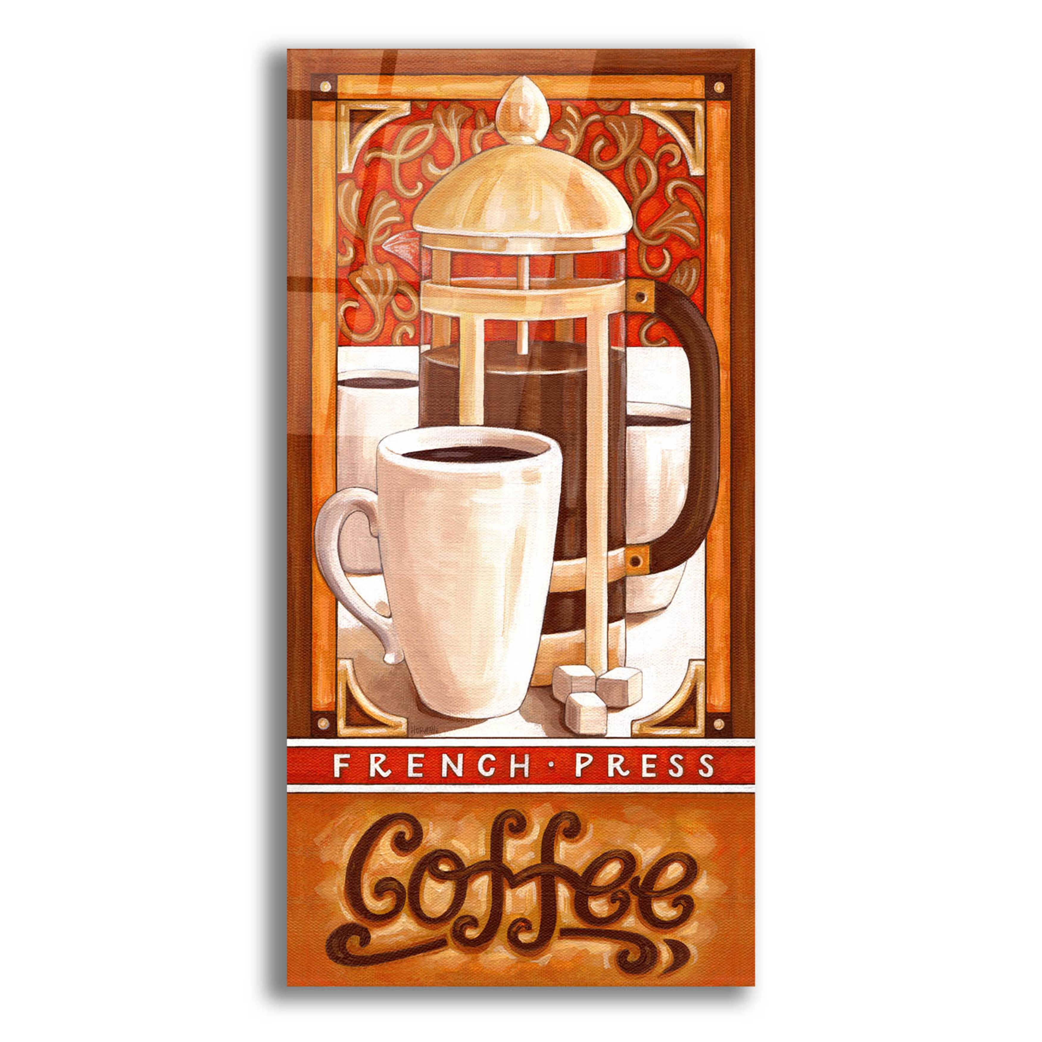 Red Barrel Studio® French Press Coffee by Cathy Horvath-Buchanan ...