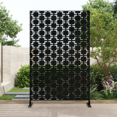 UIXE Pacifa Series Metal Privacy Screen & Reviews | Wayfair