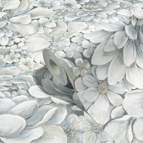 Red Barrel Studio® Concord Floral Double Roll | Wayfair