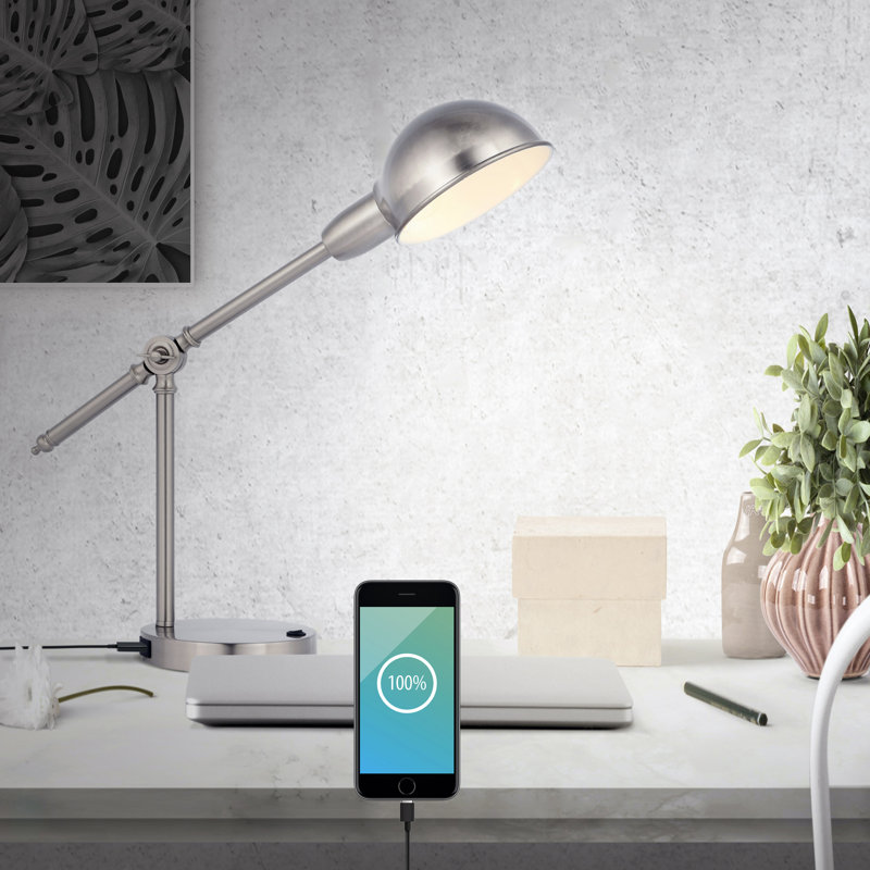 Latitude Run® Candas Metal USB Desk Lamp "& Reviews" | Wayfair