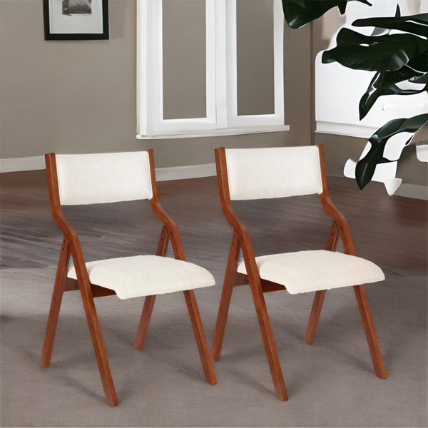 Inbox Zero Mehr Padded Stackable Folding Chair Folding Chair Set | Wayfair