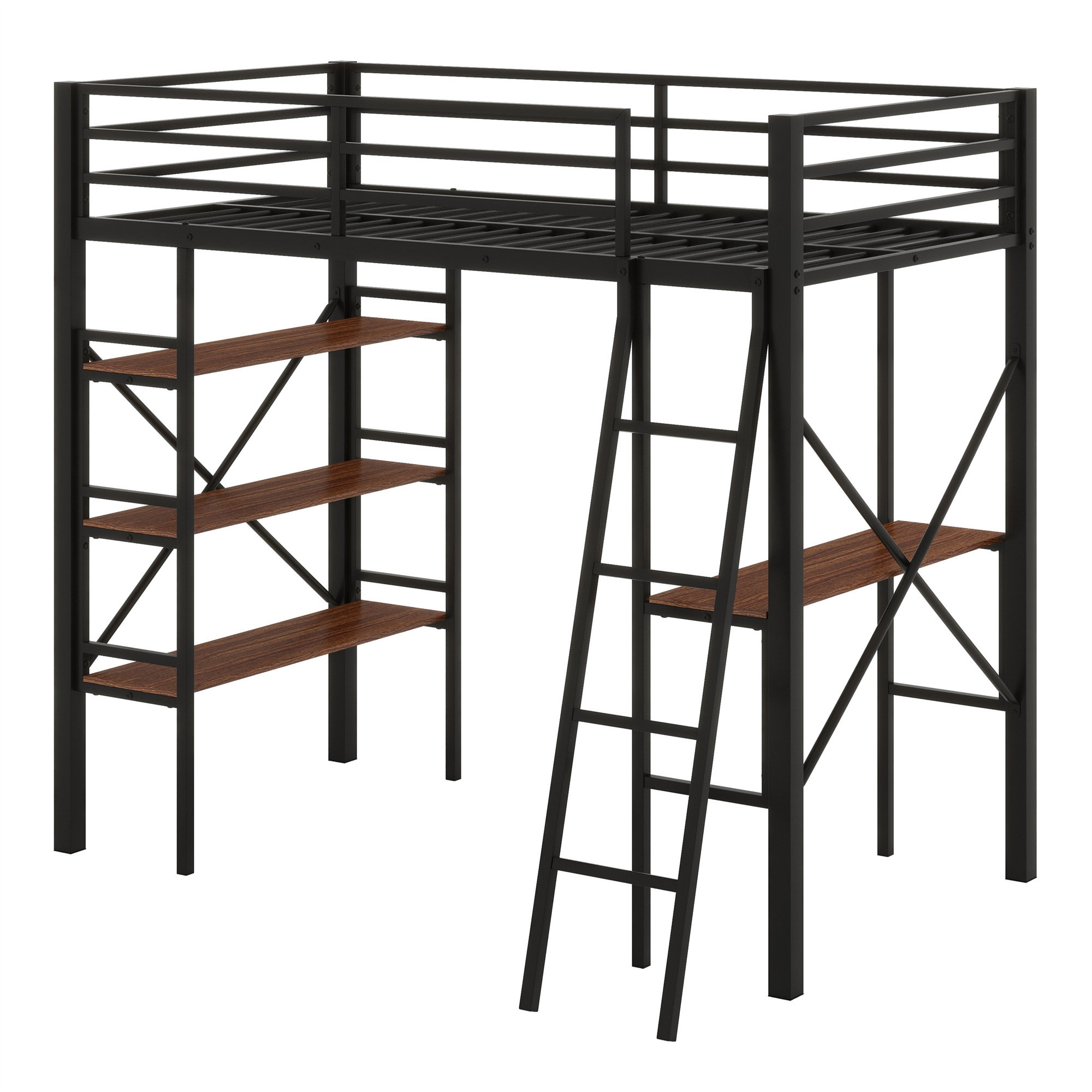 Mason & Marbles Catoria Kids Twin Loft Bed | Wayfair