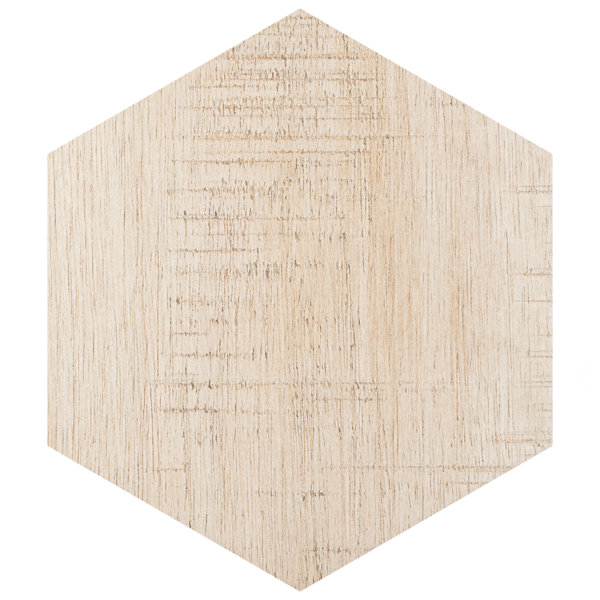 Merola Tile Sawnwood 9" x 10" Porcelain Wood Look Wall & Floor Tile ...