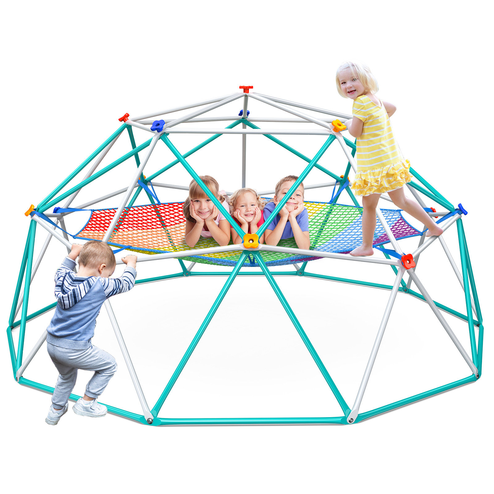 Klo Kick 120'' W Metal Climbing Dome - Wayfair Canada