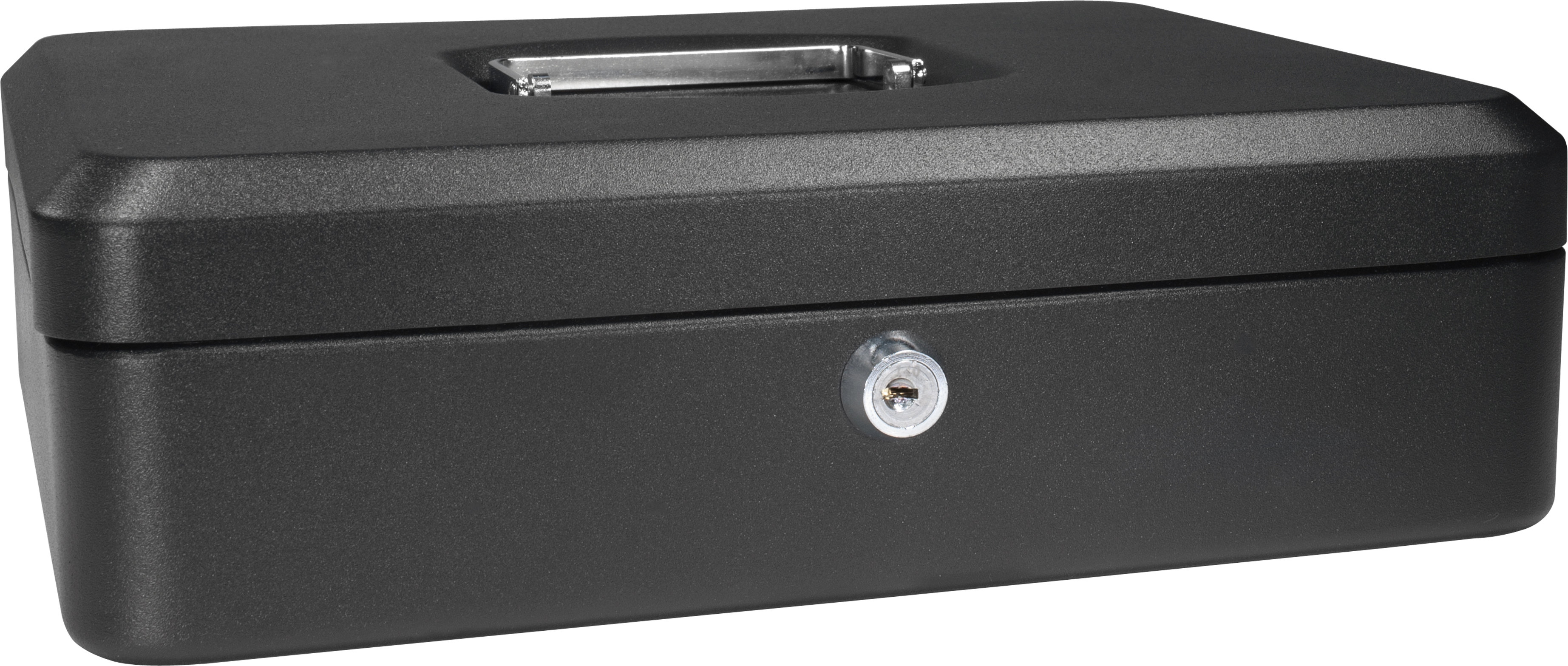 Barska 12" CASH BOX W KEY LOCK BLK | Wayfair