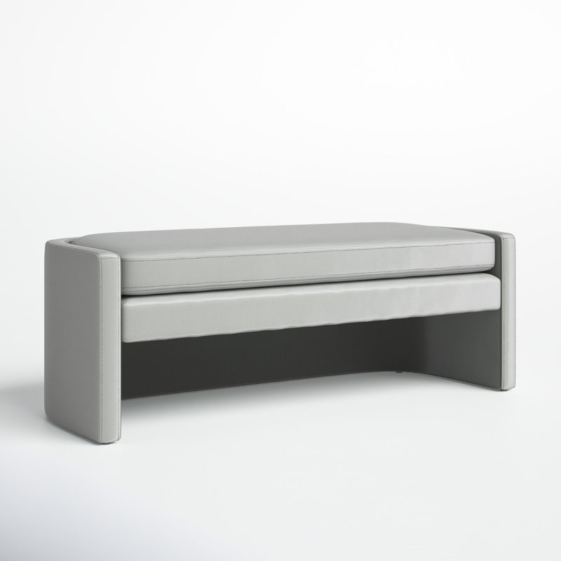 Joss & Main Toni Velvet Upholstered Bench | Wayfair