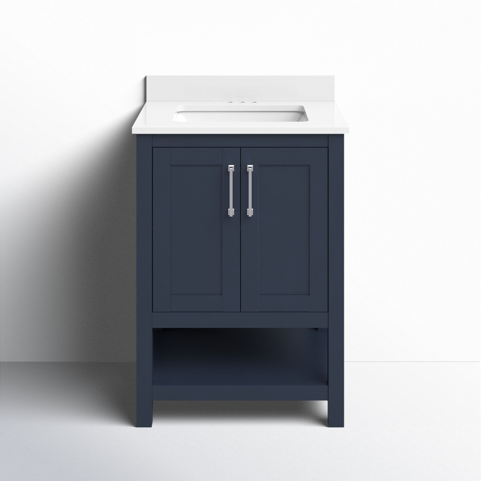 OVE Decors Vegas 24" Midnight Blue Single Bathroom Vanity & Reviews ...