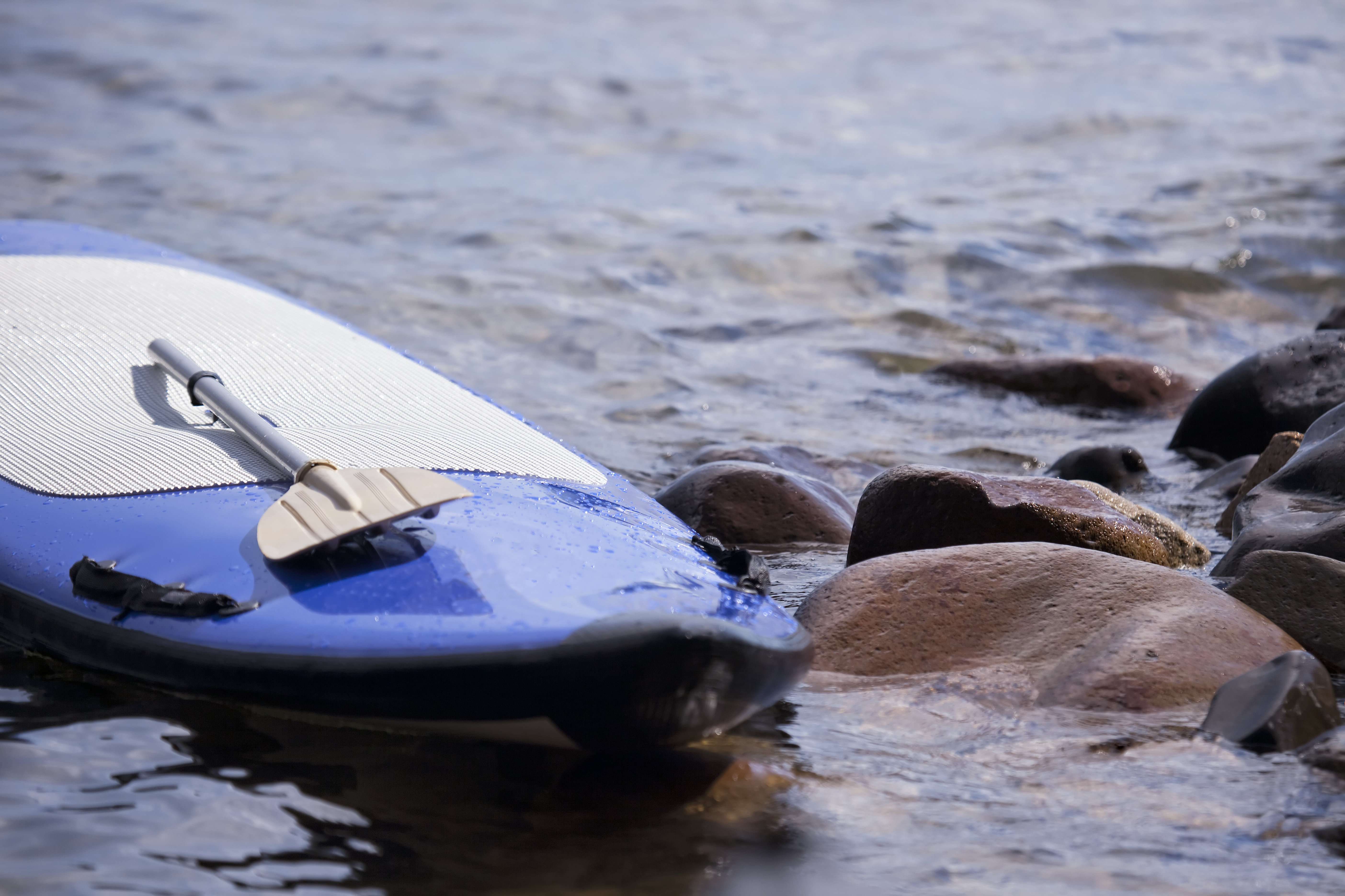 Highland Dunes Paddleboard - Wrapped Canvas Photograph | Wayfair
