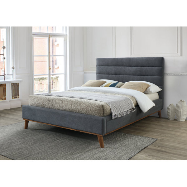 Corrigan Studio Grange Corner Upholstered Bed Frame & Reviews | Wayfair ...