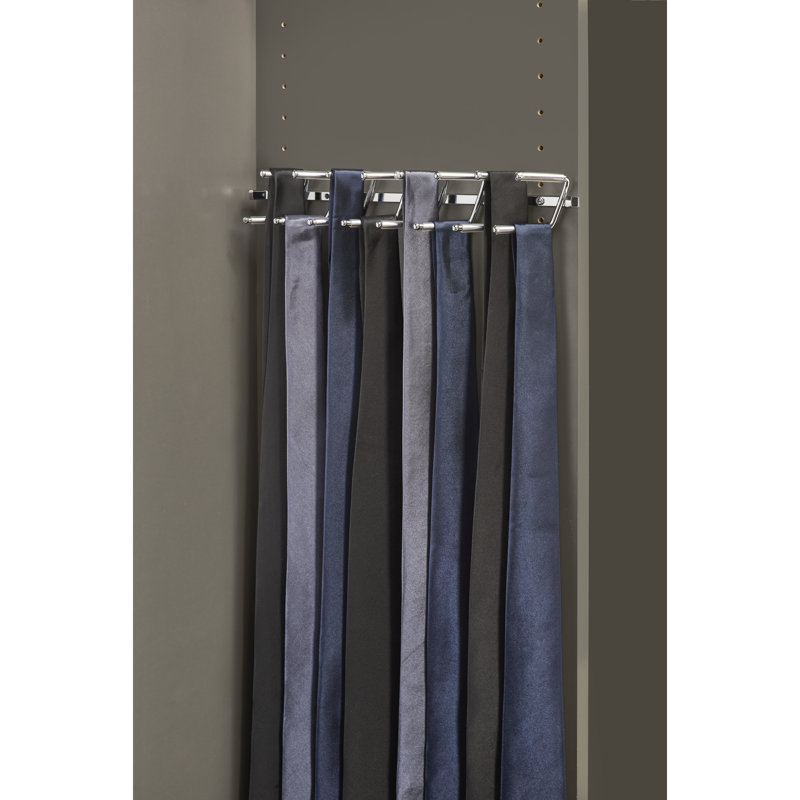 Rev-A-Shelf Deluxe Pop Out Tie Rack Custom Closet Systems | Wayfair