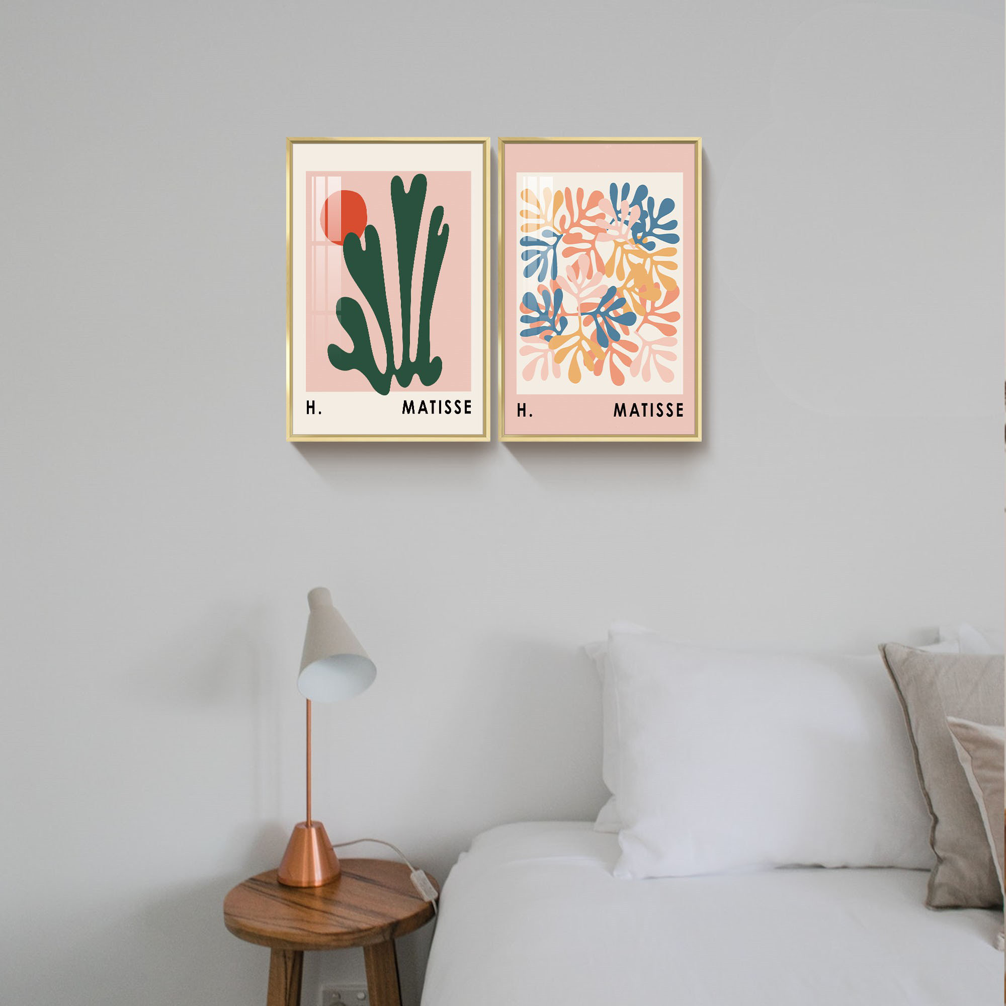 George Oliver Matisse Artwork Framed On Canvas 2 Pieces by Henri ...