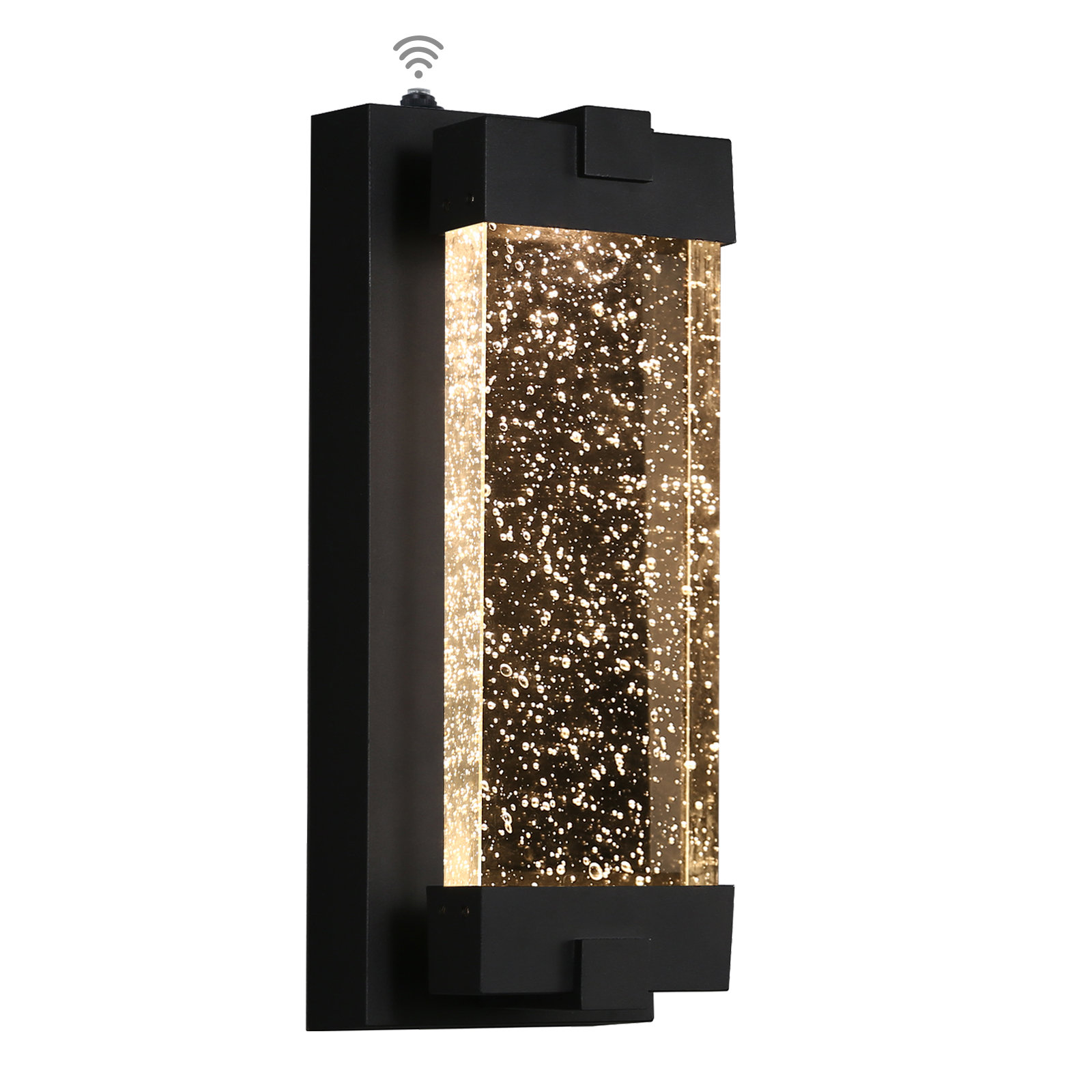 GOALPLUS Dusk To Dawn Outdoor Wall Light, Exterior LED Porch Lights ...