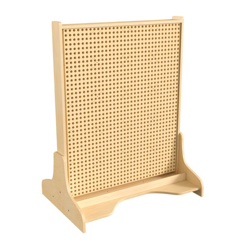 Bright Beginnings Commercial Grade Wooden Double Sided Freestanding ...