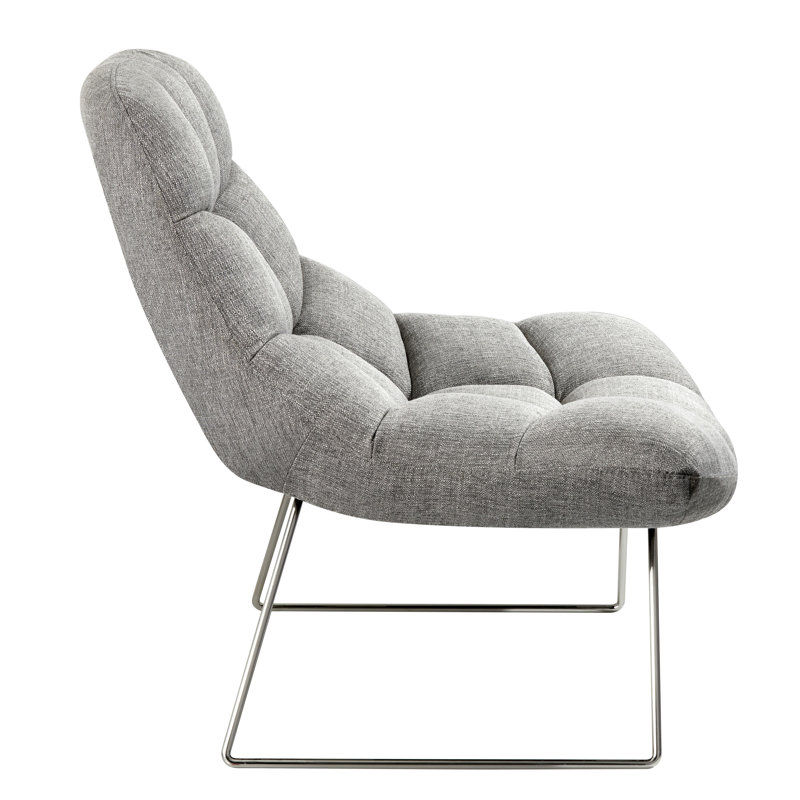 Latitude Run® Baelynn 101.6Cm Wide Tufted Polyester Blend Lounge Chair ...