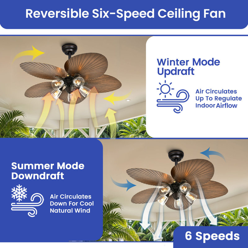 Bay Isle Home™ Adysson 52'' Ceiling Fan & Reviews | Wayfair