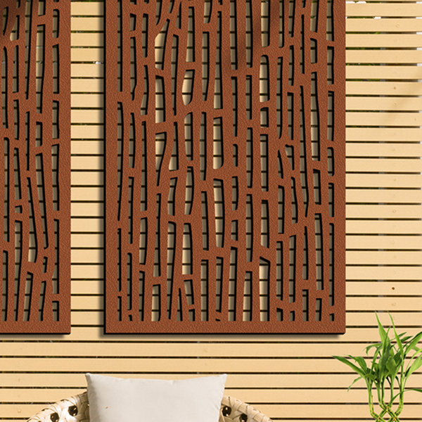 DESIGN-VU Bali Decorative Privacy Panel & Reviews | Wayfair