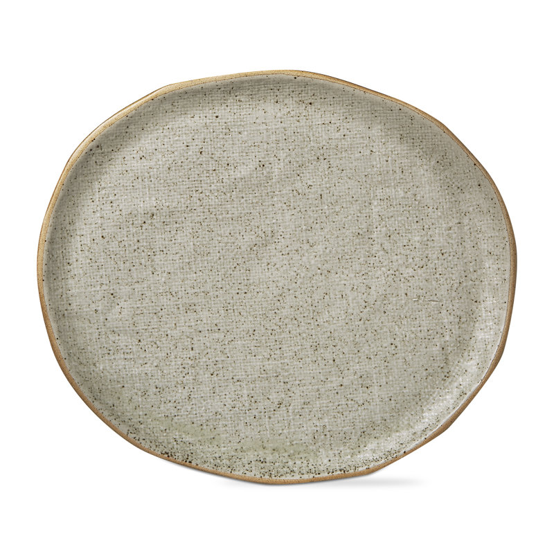 Dakota Fields Speckle Texture Glaze Platter | Wayfair