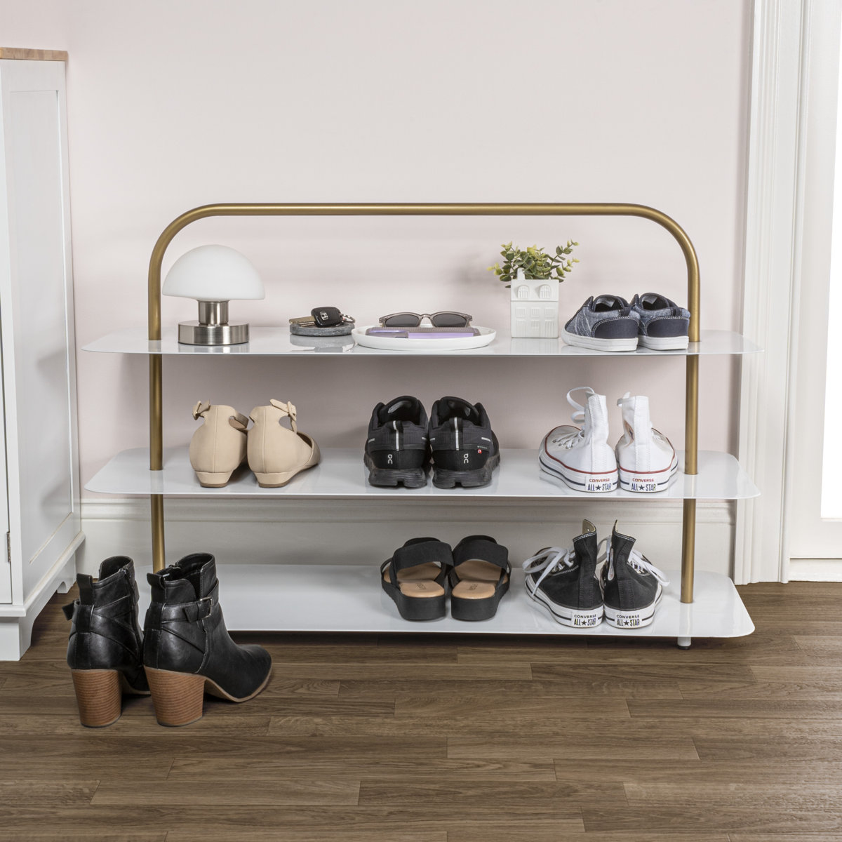 happimess 9 Pair Shoe Rack | Wayfair