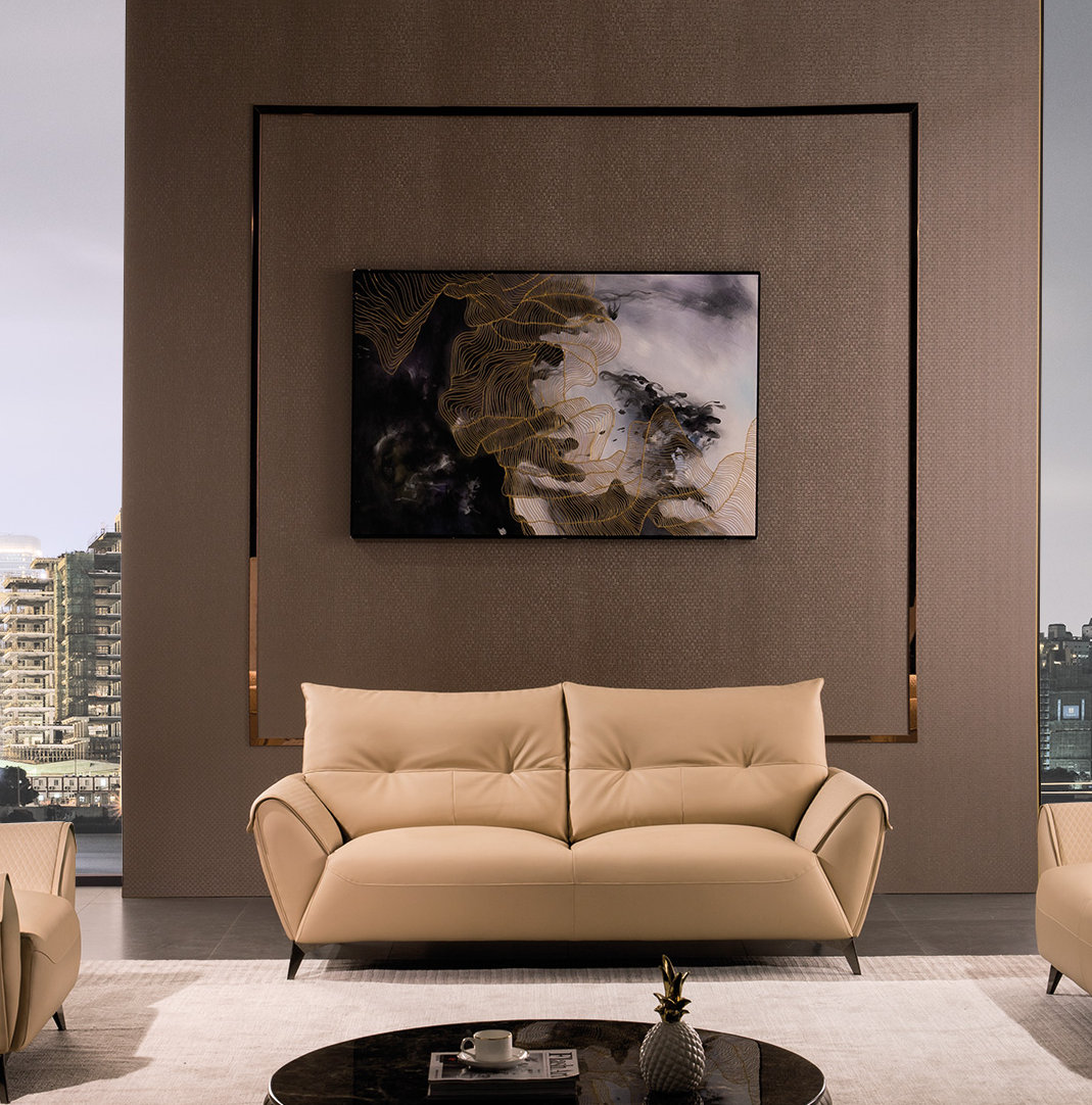 Orren Ellis Bonparker 82" Charles of London Sofa | Wayfair