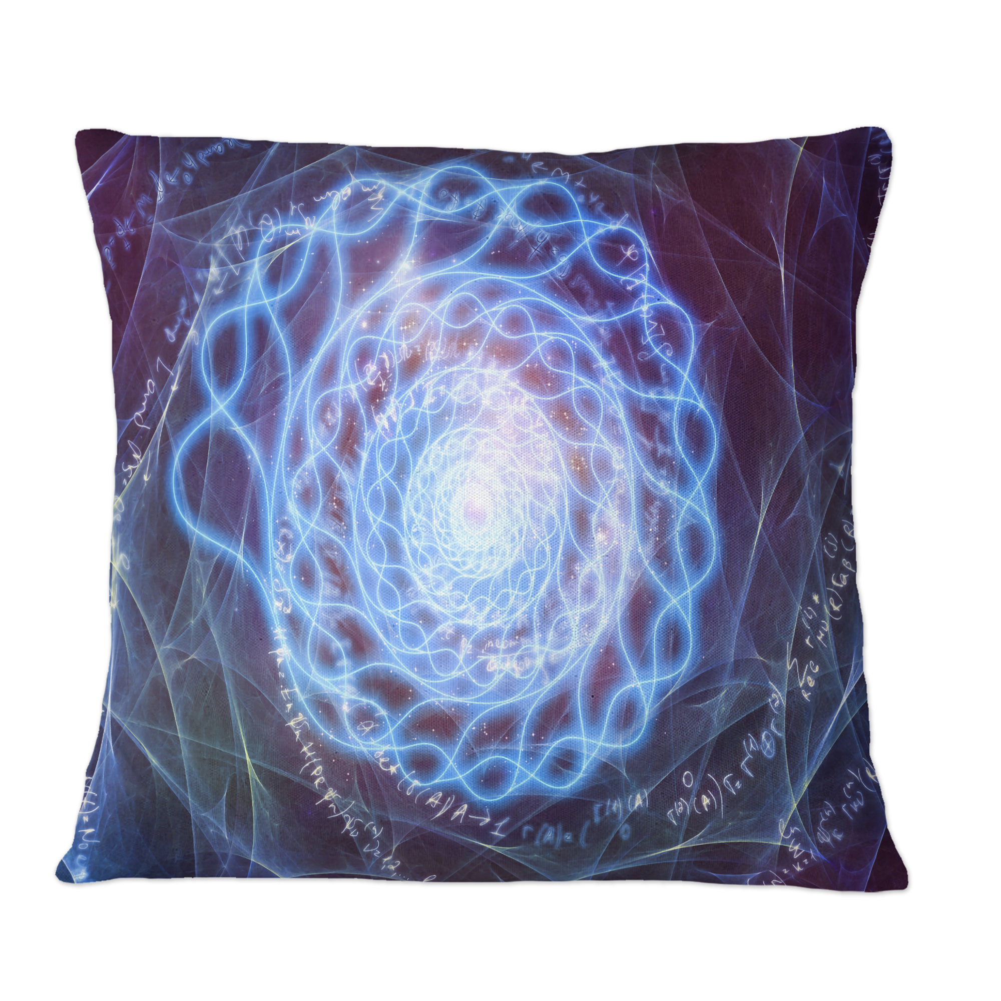 Design Art Spiral Helix Fractal Infinity II - Modern Printed Throw ...