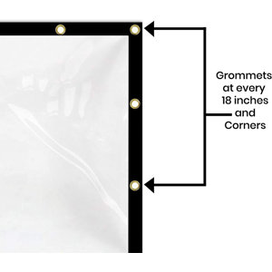 Covers & All Heavy-Duty Outdoor Waterproof Clear Tarp,Multipurpose Tarp ...