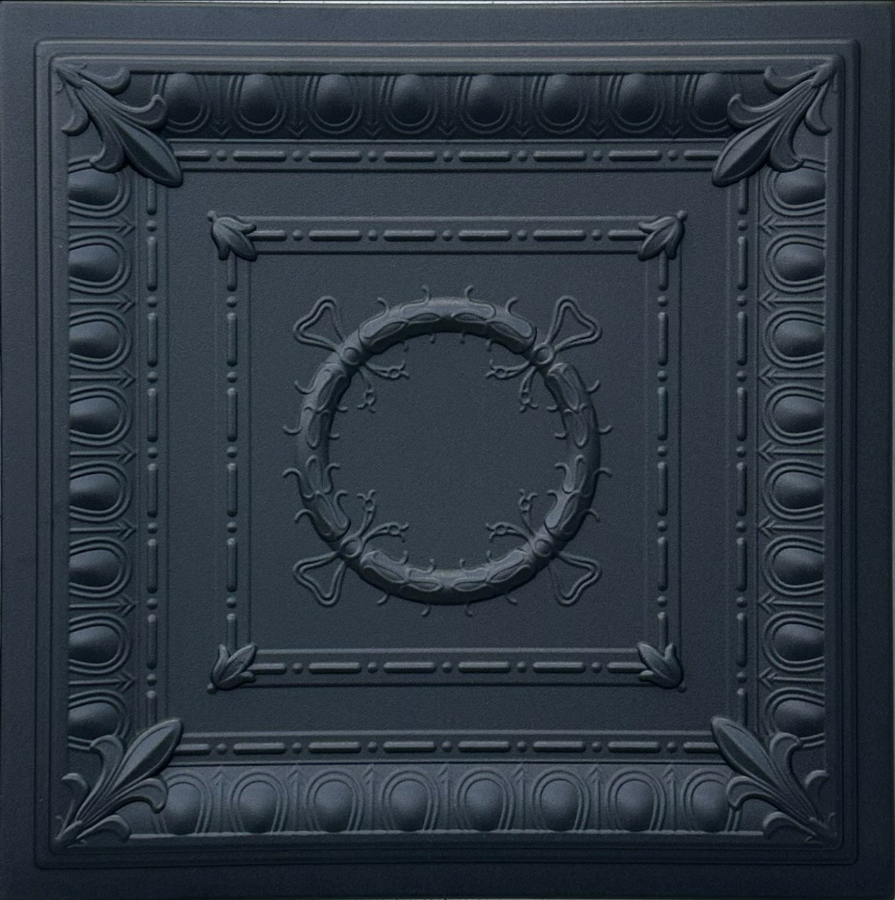 A La Maison Ceilings Romanesque Wreath 1.6 ft. x 1.6 ft. Polystyrene ...