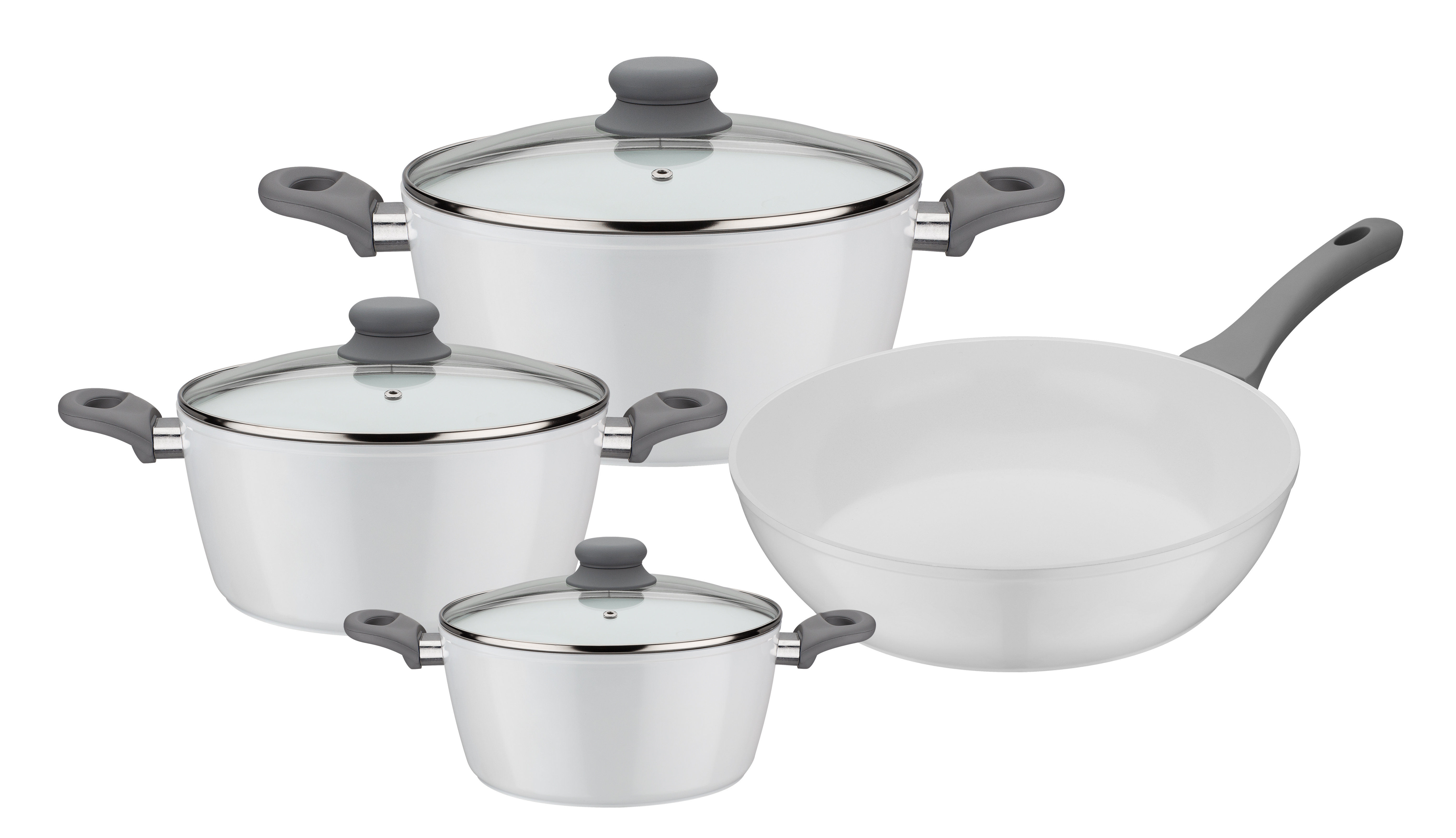 GSW 4 - Piece Non-Stick Aluminium Cookware Set | Wayfair.co.uk