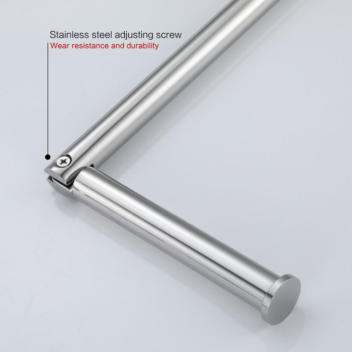 TOPCAN VANITY SUS304 Free Standing Toilet Paper and Towel Holder ...