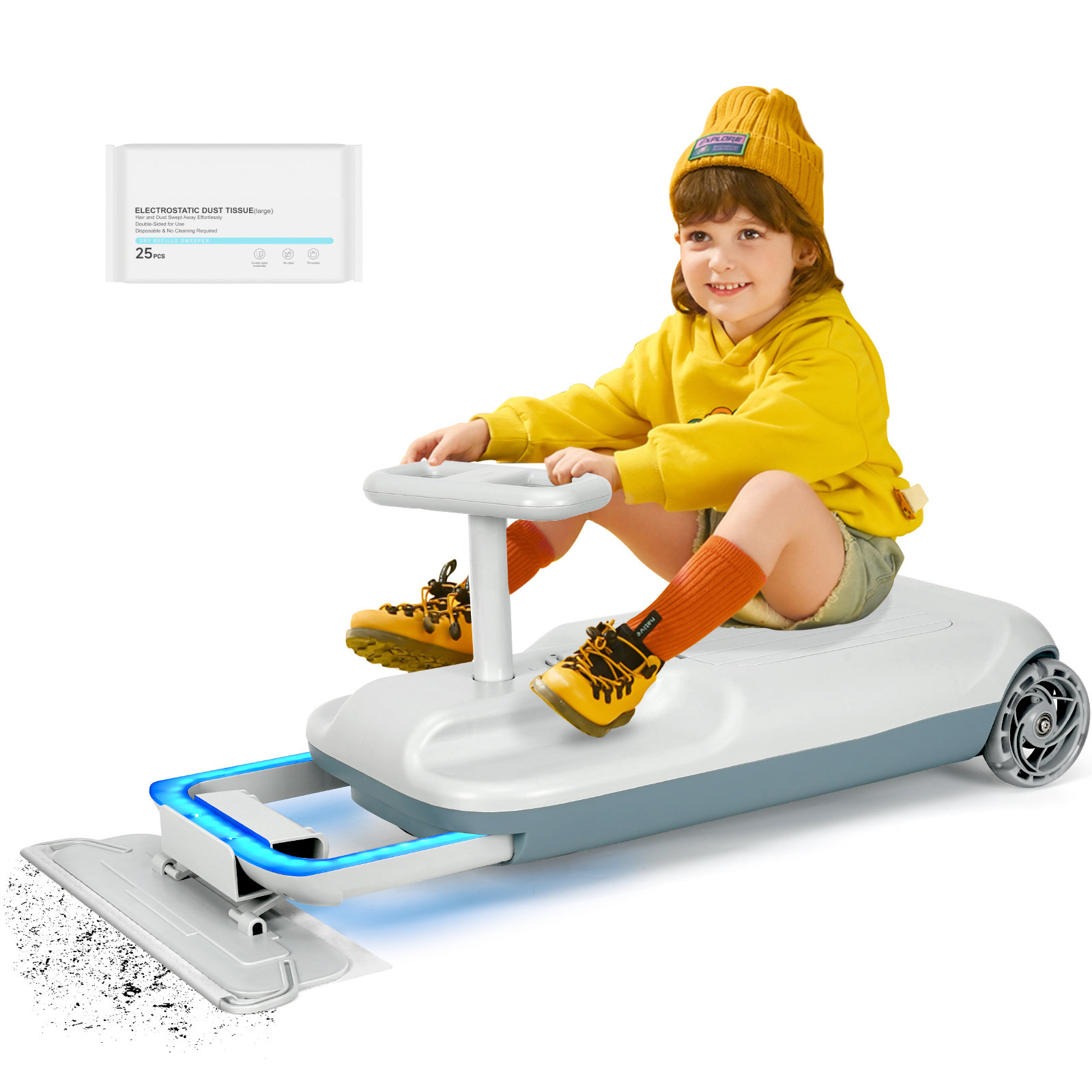 PP 12V Electric Go Kart For Kids, 5-Speed Variable Control, Wiggle Car ...