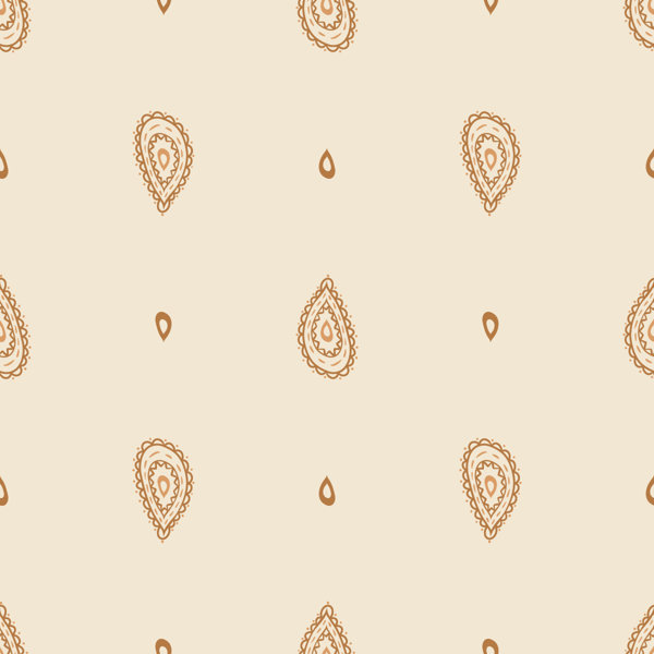 Latitude Run® Drop Pattern Wallpaper Panel | Wayfair