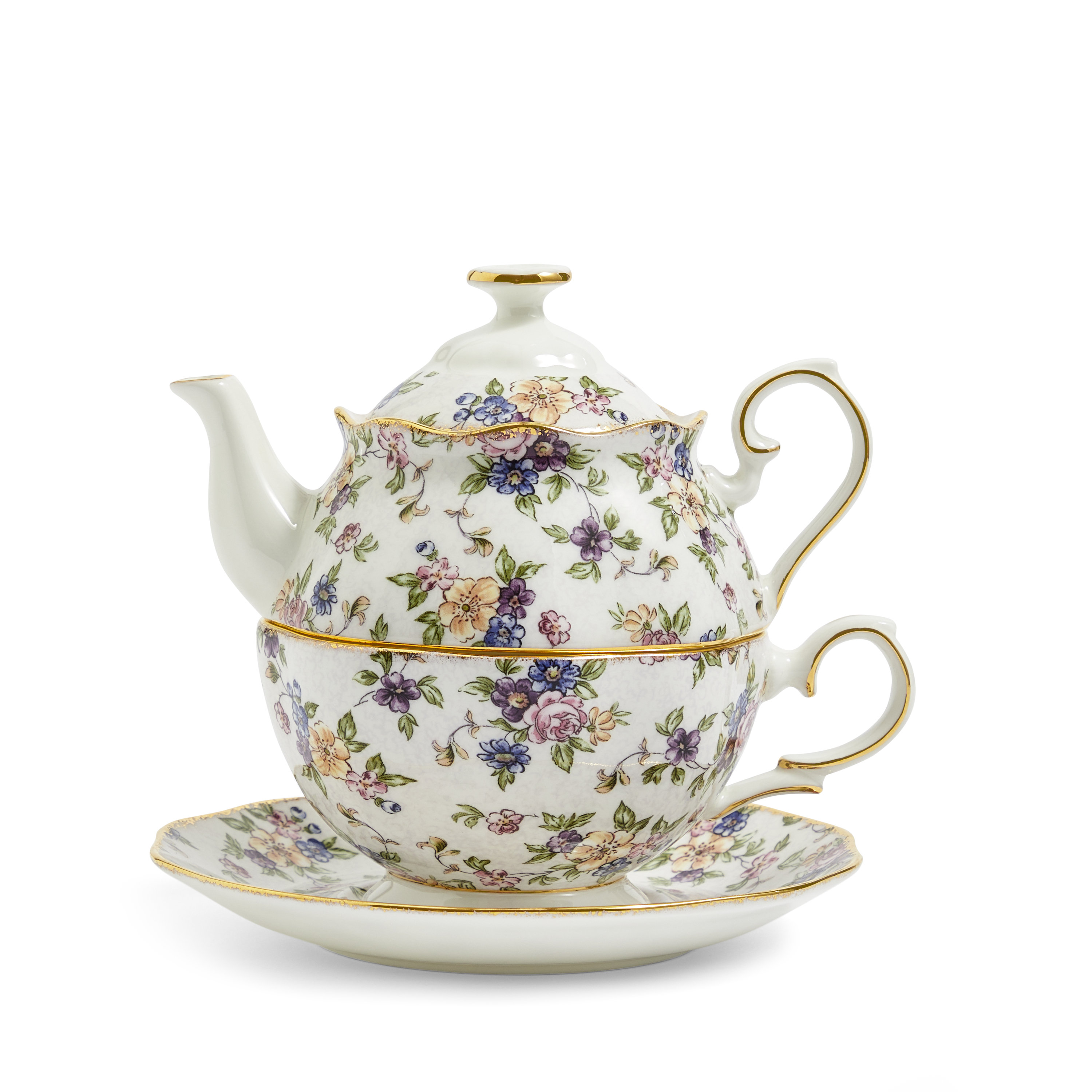 Royal Albert 100 Years Tea for One 16.9floz English Chintz 1940 | Perigold