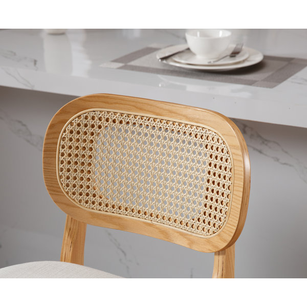 Bayou Breeze Azarah Solid Wood 25.5'' Counter Stool & Reviews | Wayfair