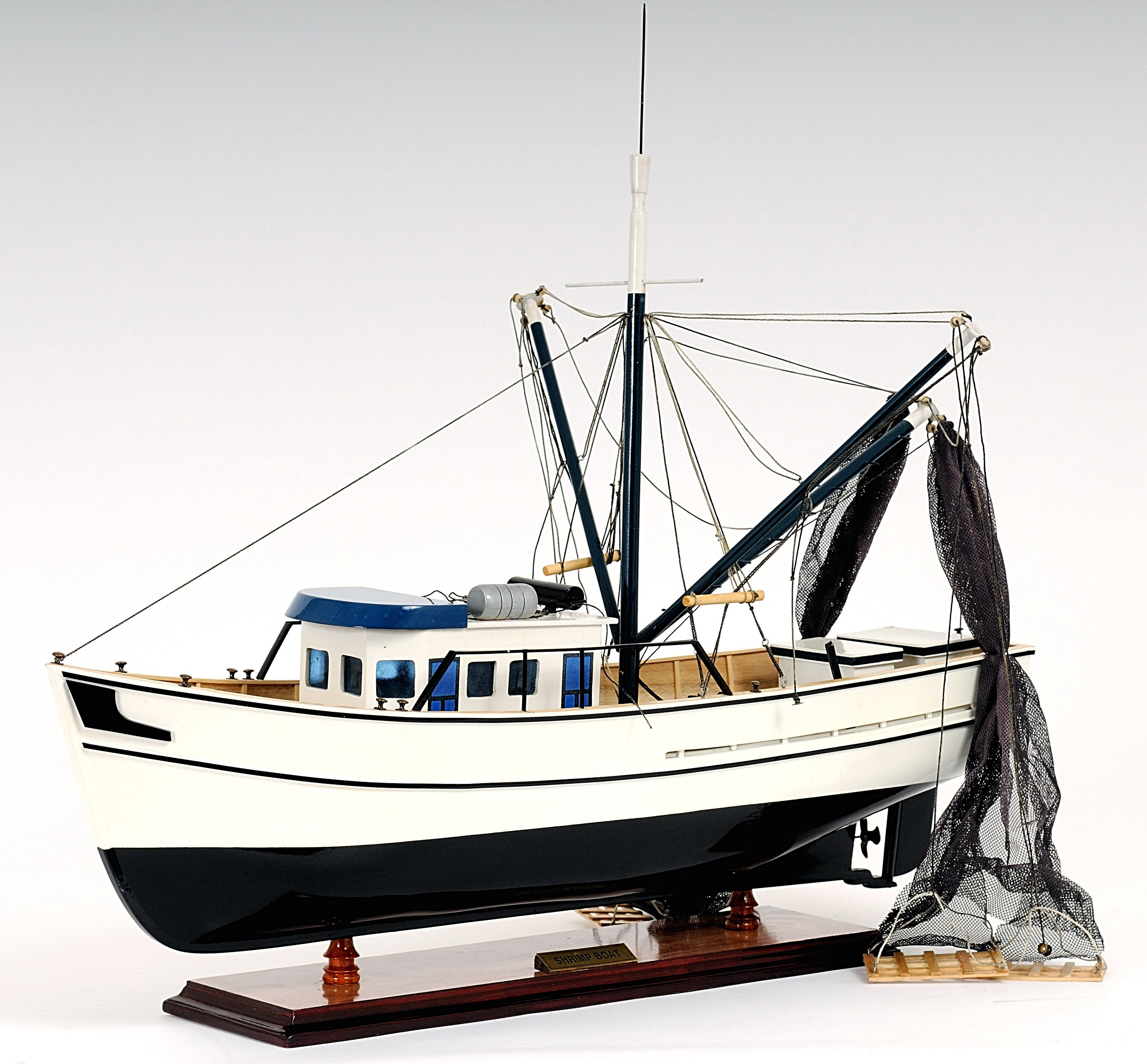 Old Modern Handicrafts Shrimp Model Boat & Reviews | Wayfair