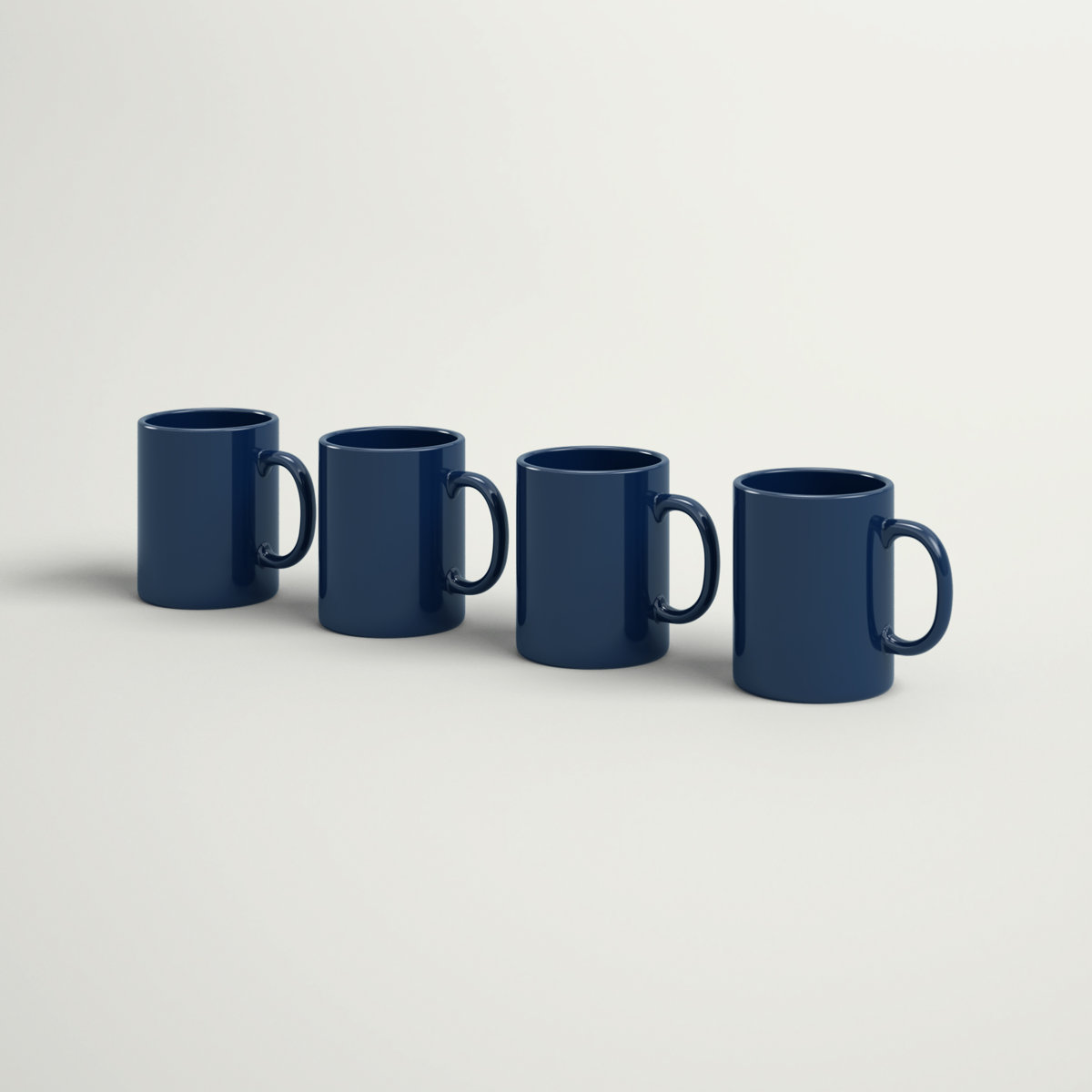 Three Posts™ Plainfield 4 Piece Coffee Mug Set & Reviews | Wayfair