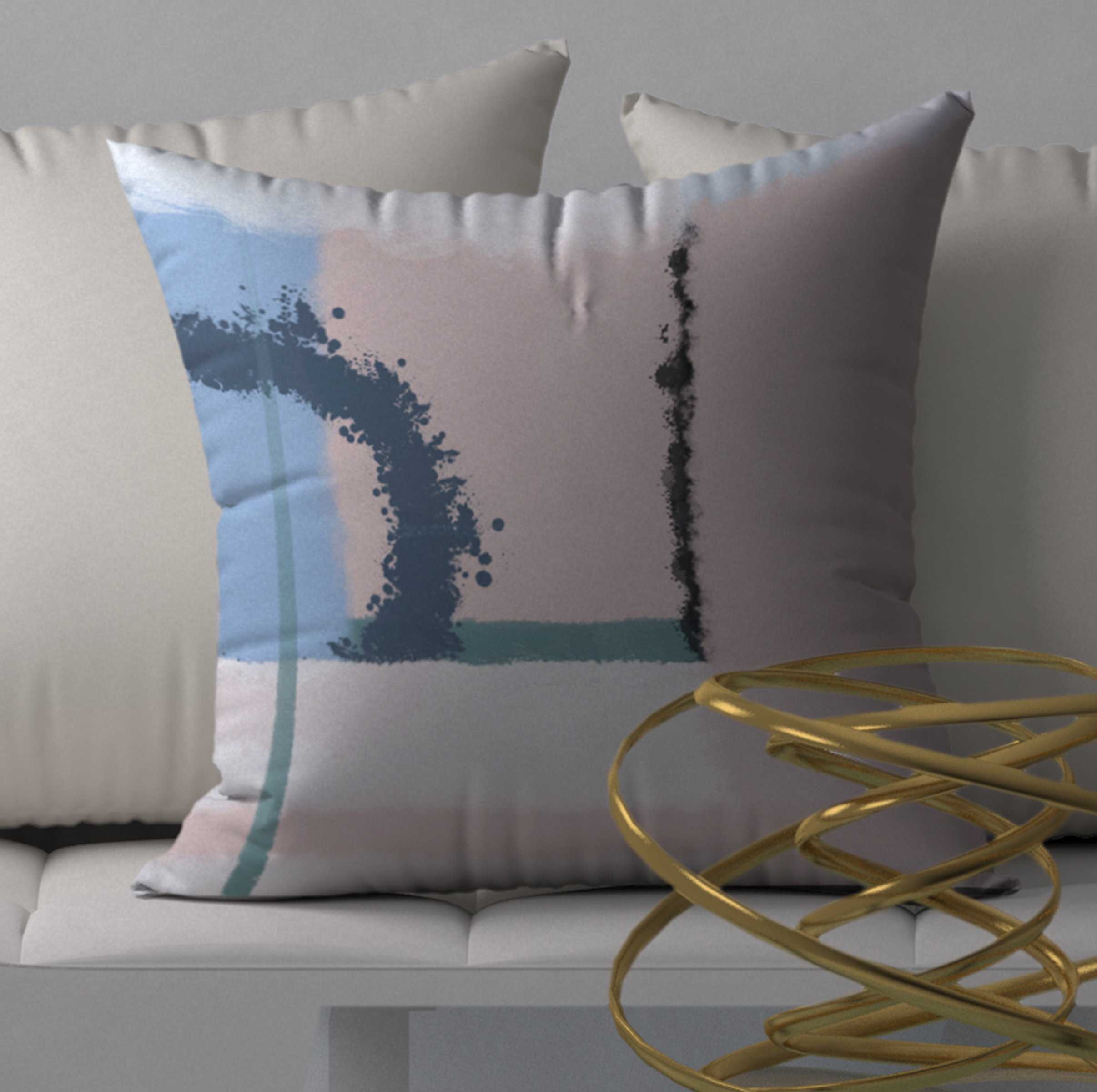 LeRoi Products Popular Ace Decorative Square Pillow Cover & Insert ...