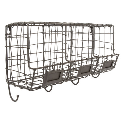 Borough Wharf Wire Storage Wall Trays | Wayfair.co.uk