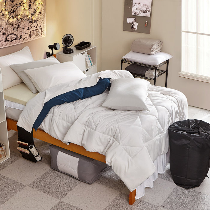 DormCo Fully-Loaded - Twin XL Dorm Bedding + College Student Essentials ...