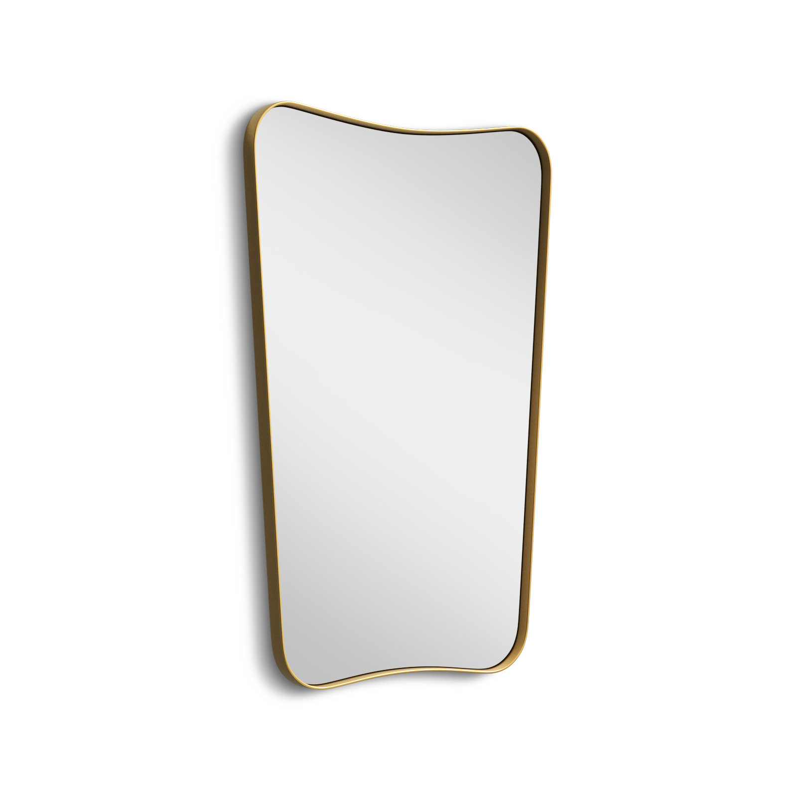 Joss & Main Capra Metal Flat Wall Mirror & Reviews | Wayfair