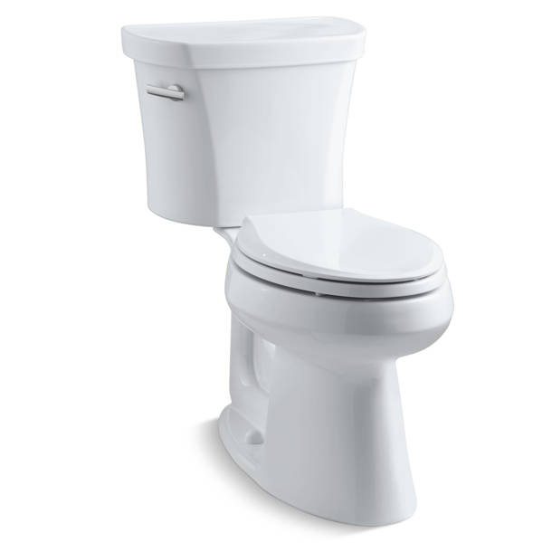 Proflo 1.28 Gallons GPF Elongated Floor Mounted Two-Piece Toilet (Seat ...