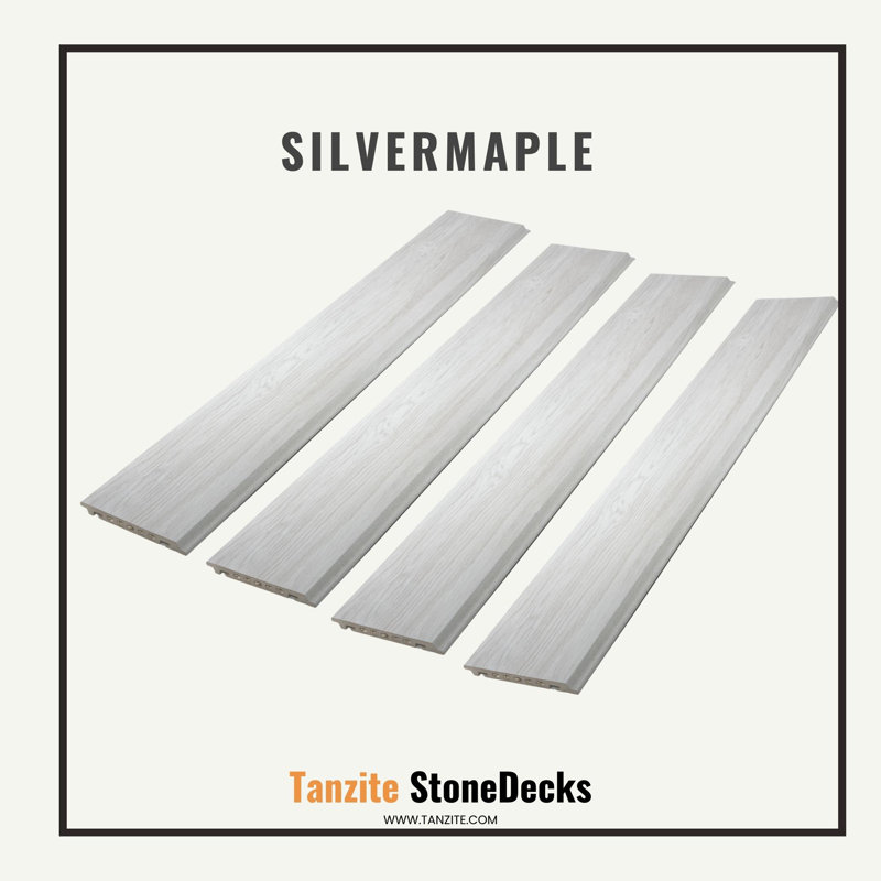 Tanzite StoneDecks 48" x 8" Stone Deck Fascia Board | Wayfair