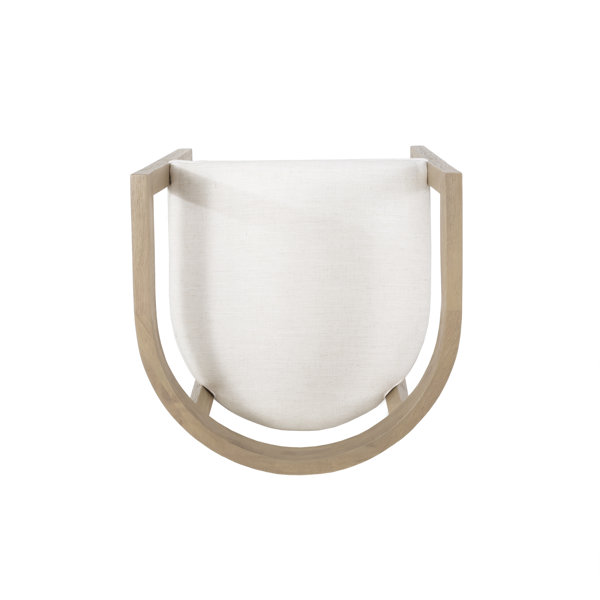 Birch Lane™ Daney Peony Fabric and Rubberwood Dining Chairs & Reviews ...