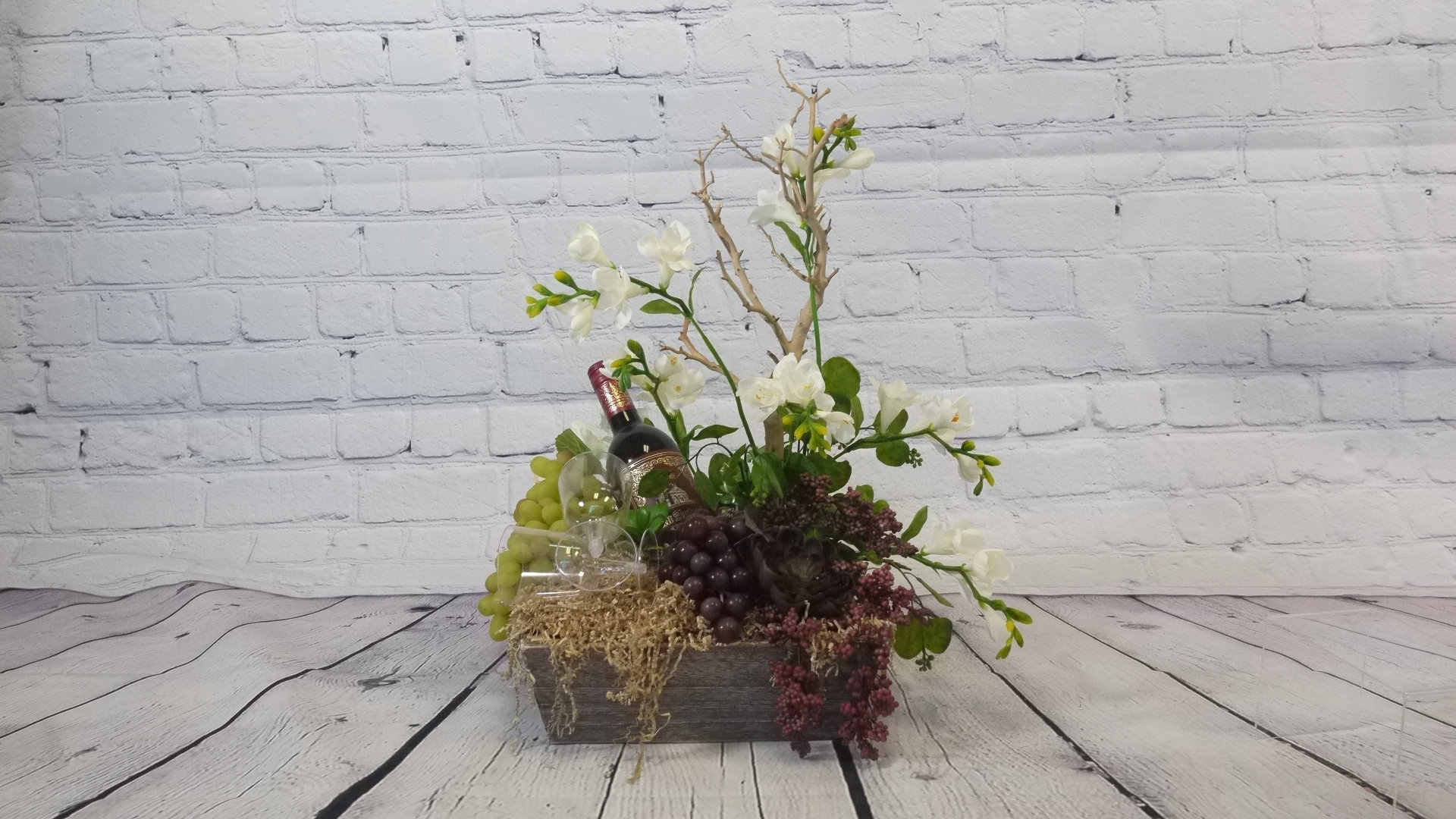 World Menagerie Stained Washed Manufactured Wood Crate & Reviews | Wayfair