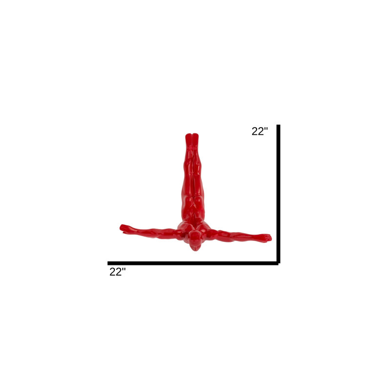 Orren Ellis Diving Man Wall Décor & Reviews | Wayfair