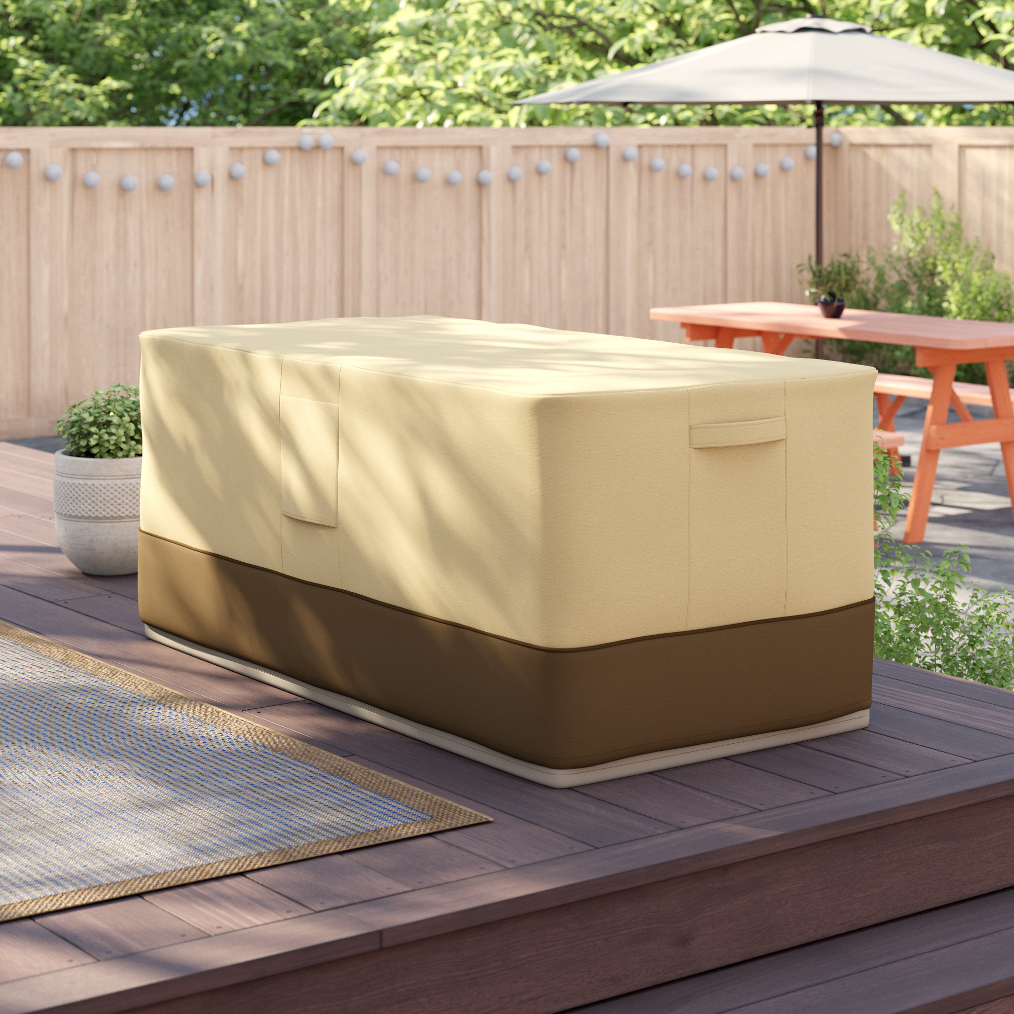 The Twillery Co. Paulding Outdoor Patio Deck Box Cover & Reviews ...