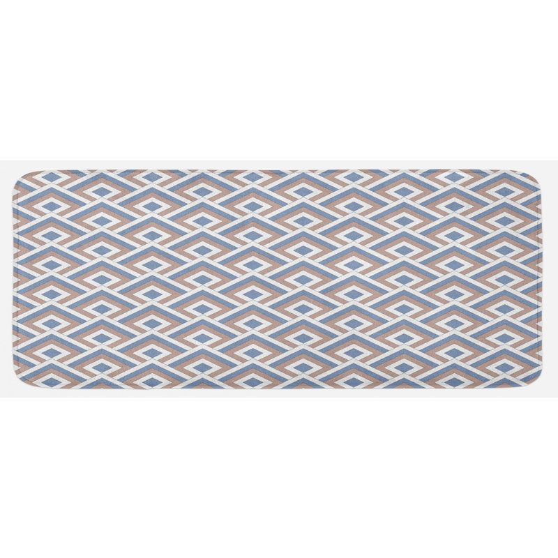 East Urban Home Classical Repeating Pattern Of Modern Diagonal Nested ...